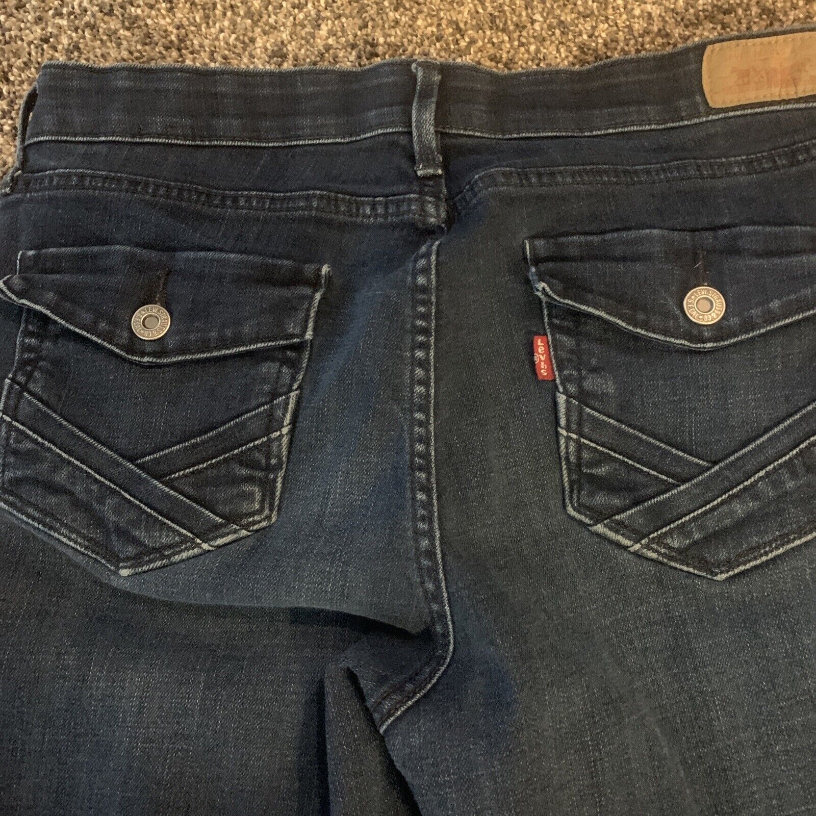 Levis Perfect Waist Bootcut 525 Jeans Flared Bottom … Gem