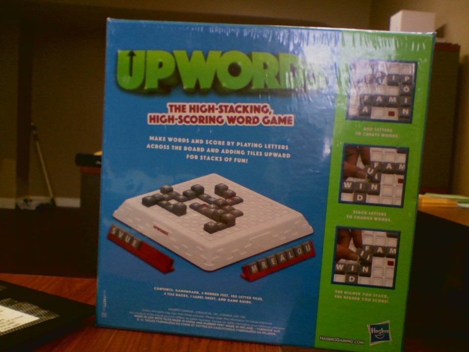 Hasbro UPWORDS Word Board Game 2015 NEW | eBay