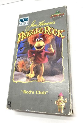 Jim Henson's Fraggle Rock Red's Club VHS HBO Video Kids Children ...
