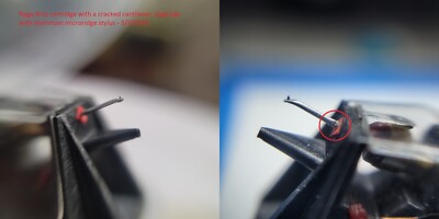 Cartridge Repair/ Retip Service w/ New Aluminum Microridge Diamond | eBay