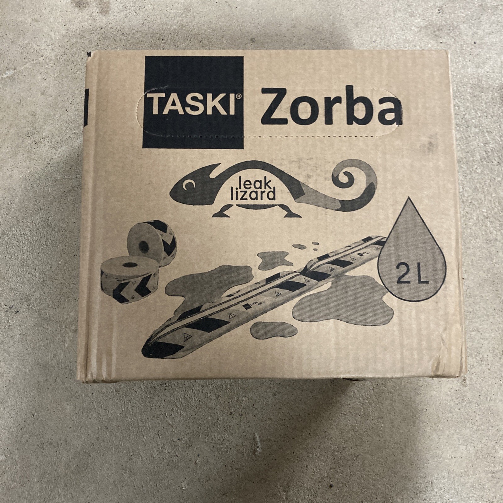 Diversey-7523269 Taski Zorba Leak Lizard - Soaks Up Leaks to Stop Slips ...