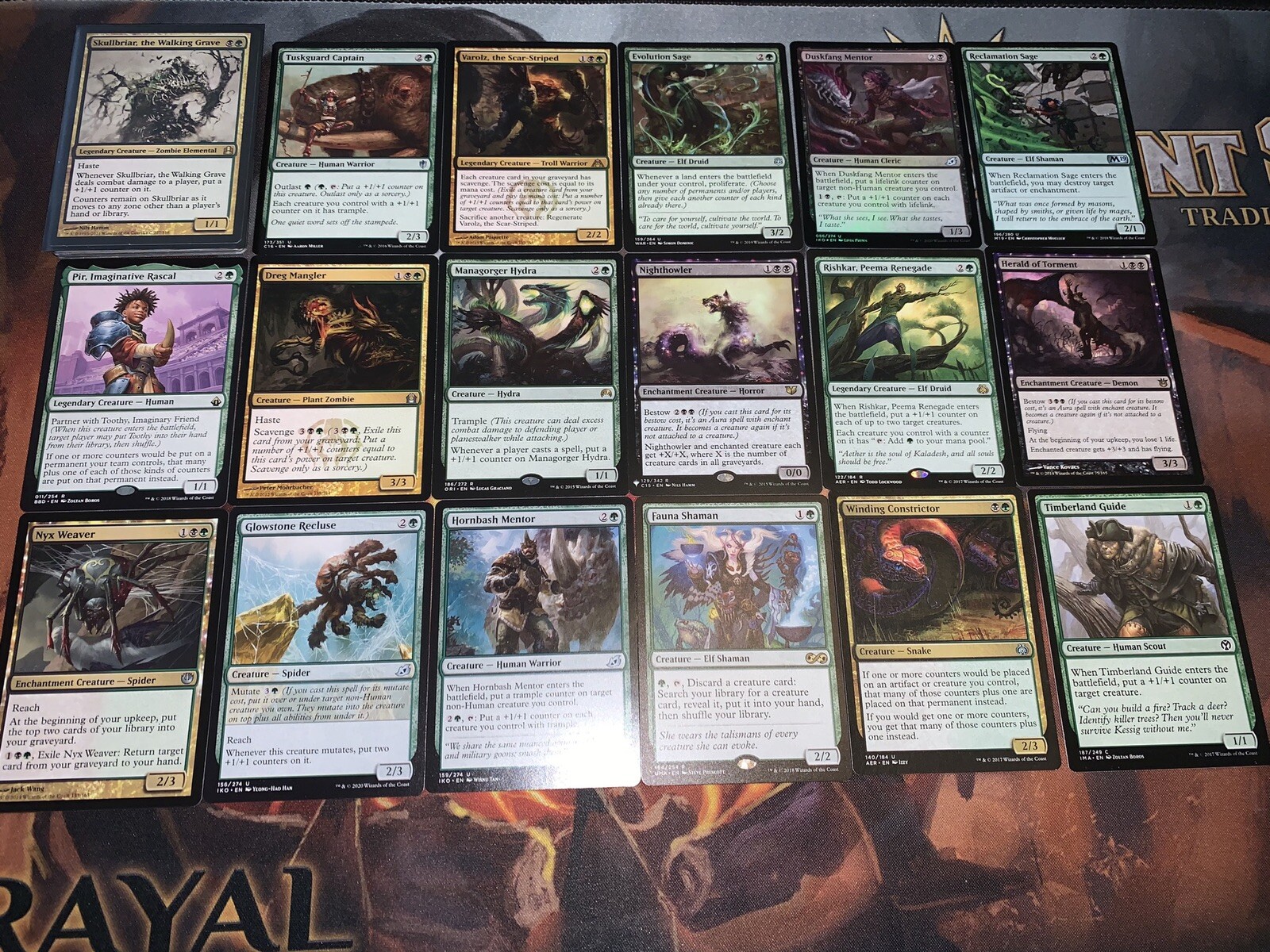 Mtg Full EDH Deck - Skullbriar, the Walking Grave - Lots of Rares ...