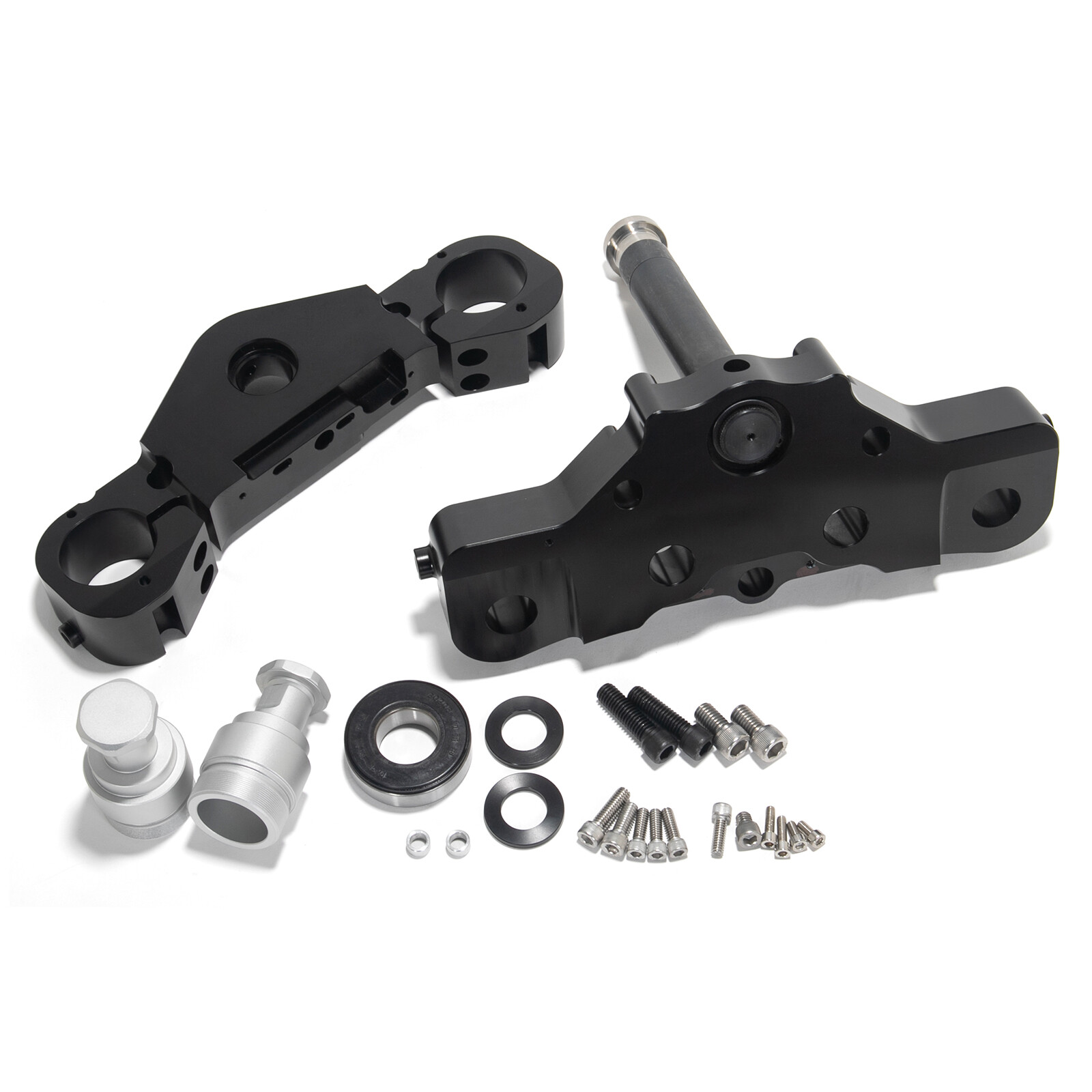 11 Degree Raked Bolt On Triple Trees for Harley 23" 26" Wheels Touring ...