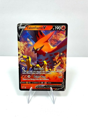 Talonflame V - 029/185 Vivid Voltage - Ultra Rare Full Art Pokemon Card ...