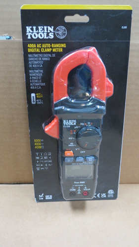 KLEIN CL320 400A AC AUTO-RANGING DIGITAL CLAMP METER NEW | eBay