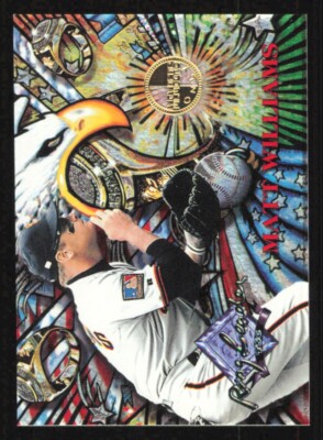 1995 Topps Stadium Club MATT WILLIAMS Ring Leaders MEMBERS ONLY card ...