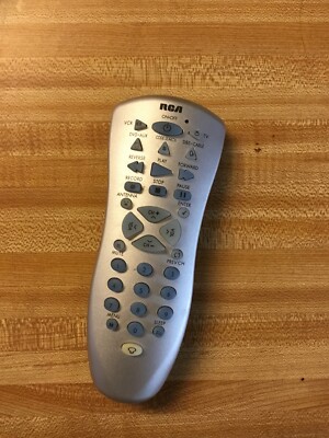 RCA Universal 4 Device TV Remote Control Grey Model RCU410BL W ...