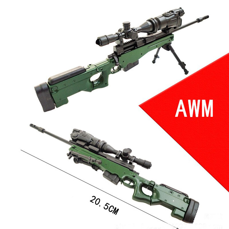 6pcs set 1:6 1/6 Scale Battlefield Weapon Gun MK14 Assault Rifle ...