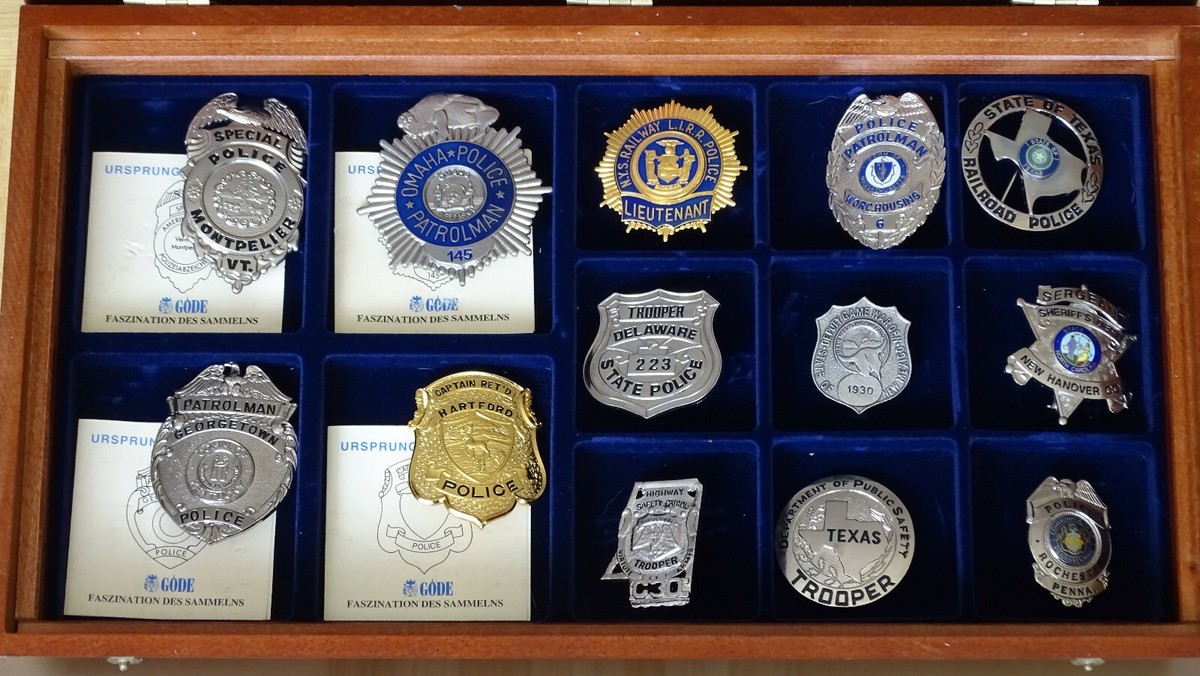 Generisches Polizeiabzeichen Metal Security Badge Etsy.de