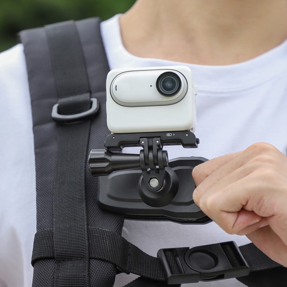 New Plastic + Silicone Backpack Clip Parts For Insta360 GO3 X3 ONE R X ...