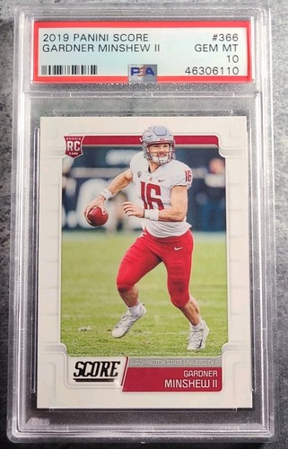 2019 Score GARDNER MINSHEW II RC #366 Washington State | eBay