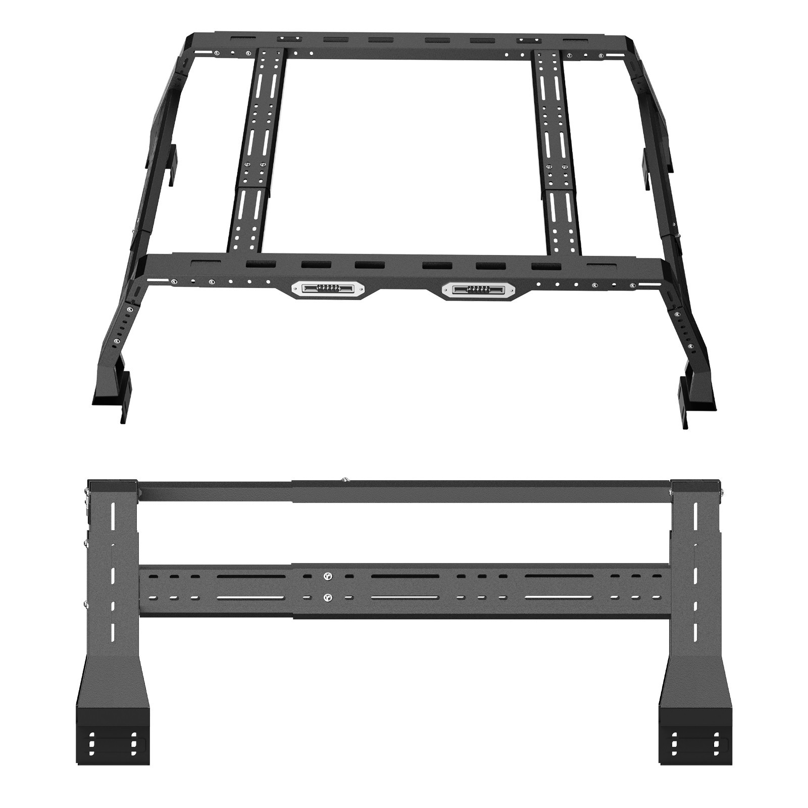 Universal Pick-up Truck Overland Trunk High Bed Rack Cargo Luggage ...