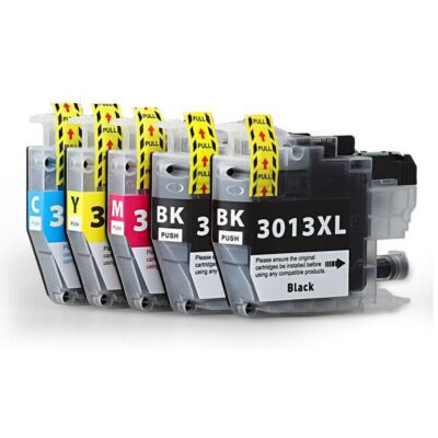5x BKCMY Ink For Brother LC3013 3011 MFC-J491DW MFC-J497DW MFC-J690DW ...