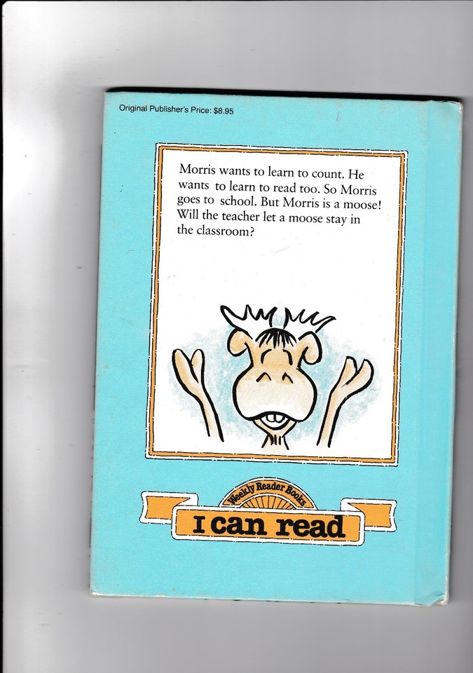 MORRIS GOES TO SCHOOL---B. WISEMAN--HC--An I CAN READ Book---Weekly ...