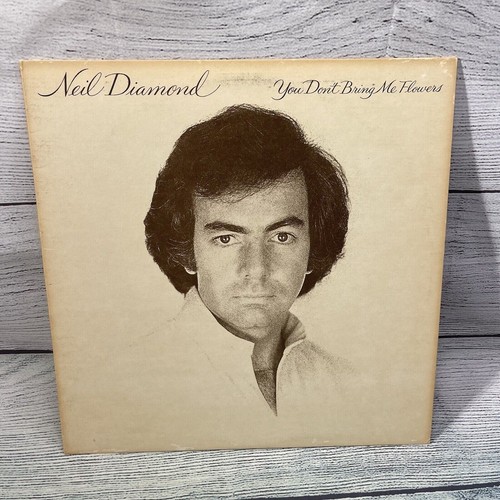 Neil Diamond - You Don't Bring Me Flowers Vinyl Record Album Columbia ...