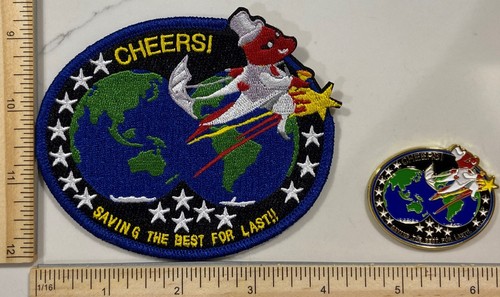 BLACK OPS NRO PATCH COIN SET - NROL-07 VERSION A SAVING THE BEST FOR ...
