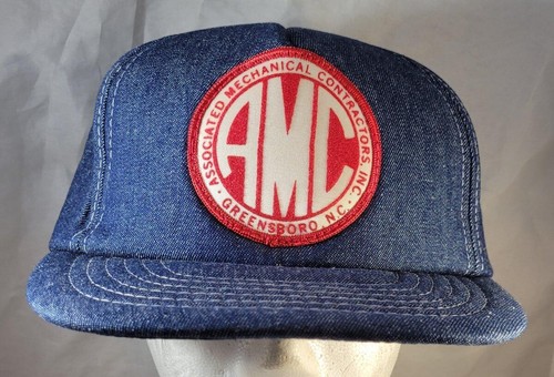 Vintage Cardinal Denim Snapback Hat AMC Greensboro NC | eBay