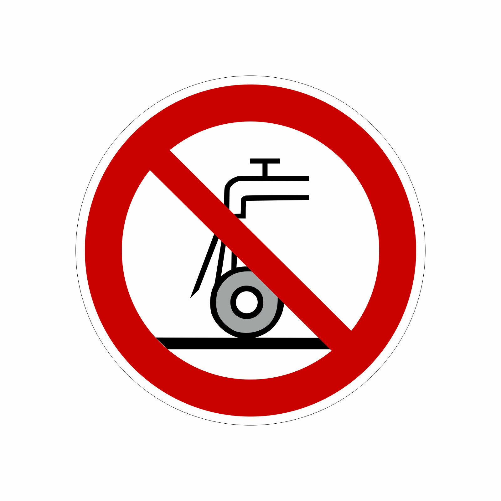 Verbostzeichen nach DIN EN ISO 7010 Aufkleber P001 bis P041 Folie ...