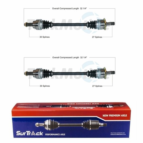 Rear CV Joint Boot Axle Shafts Assemblies Set For BMW E70 F16 F86 X5 X6 ...