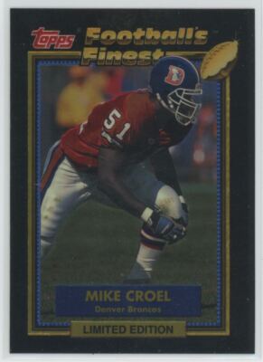 1992 Finest Mike Croel Denver Broncos #5 | eBay