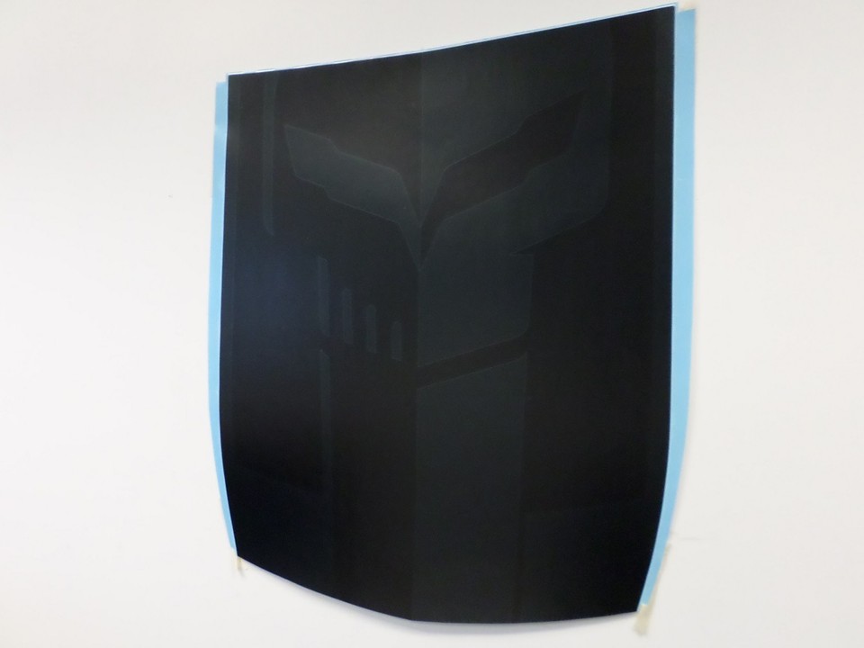 C7 Corvette Jake Logo Hood Decal Two Tone Carbon Flash, Z06 / Hood Only ...