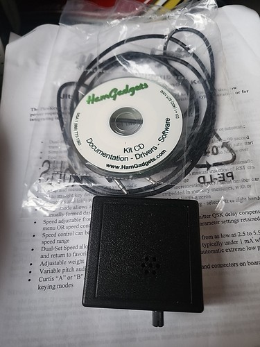 Ham Gadgets PicoKeyer-plus ULTRA LOW POWER MORSE MEMORY KEYER | eBay