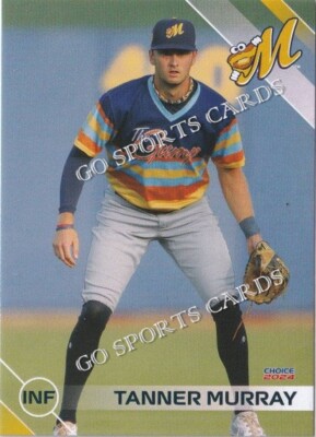 2024 Montgomery Biscuits Tanner Murray RC Rookie Rays Minor Card | eBay