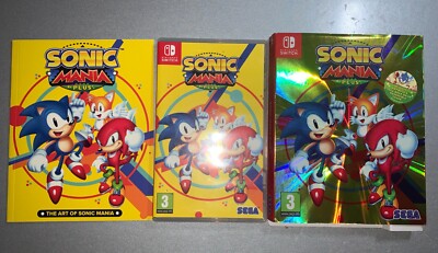 Sonic Mania Plus • Nintendo Switch (Box + Game + Extras) | eBay