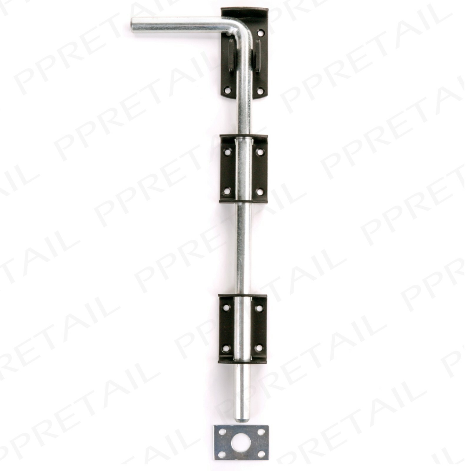 LARGE DROP BOLT Garden Gate Garage Door Floor Ground Stable Lock Heavy ...