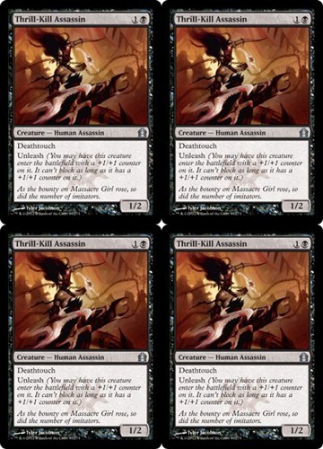 MTG - 4x THRILL-KILL ASSASSIN - Return to Ravnica (U) | eBay