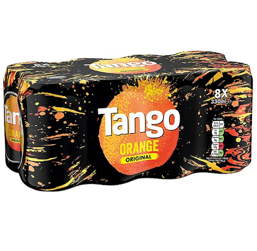 Tango Orange Original Fizzy Drink Cans 24x 330ml Mega Deal Best Before ...