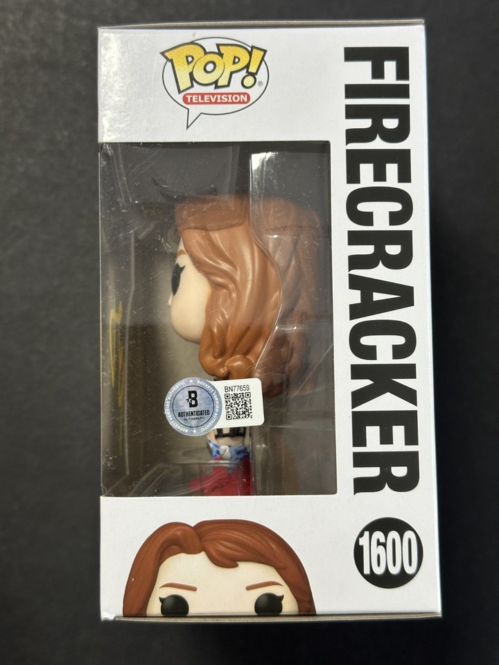 Valorie Curry Signed The Boys Firecracker Funko Pop #1600 AUTO BAS ...