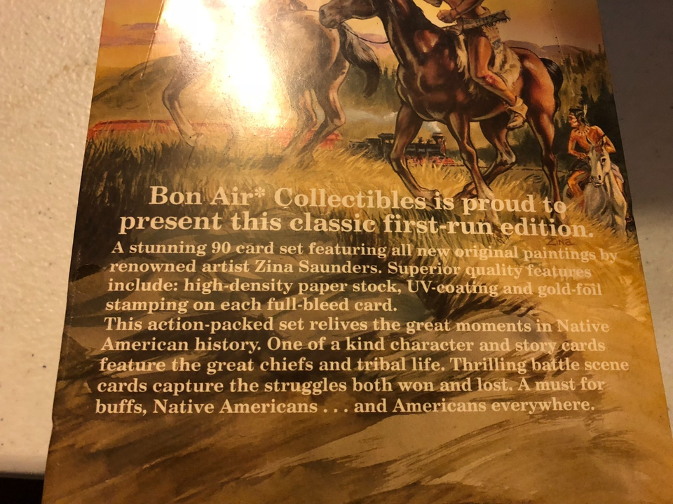 VINTAGE NATIVE AMERICAN INDIANS TRADING CARDS | eBay