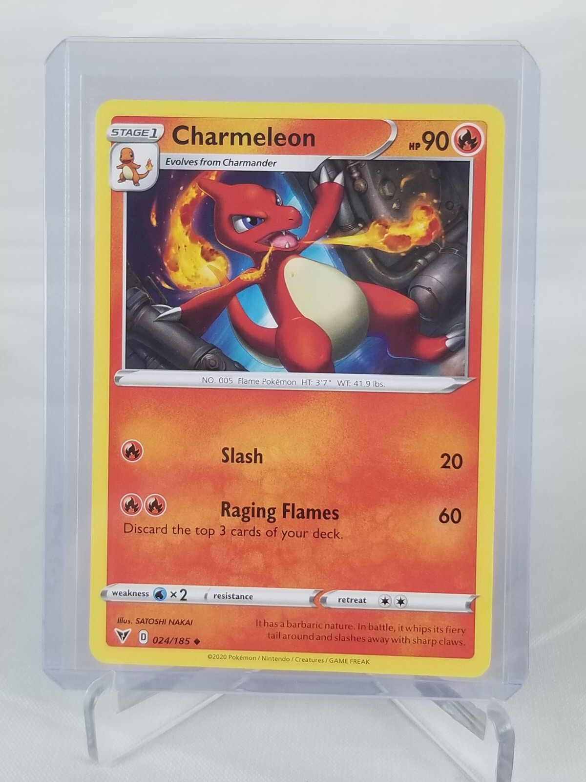 Charmeleon Hp 90 #24 Pokemon Card 2020 | eBay