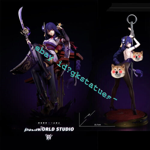 Jigenworld Studio Genshin Impact Raiden Shogun Resin Model 1/6 EX Ver ...