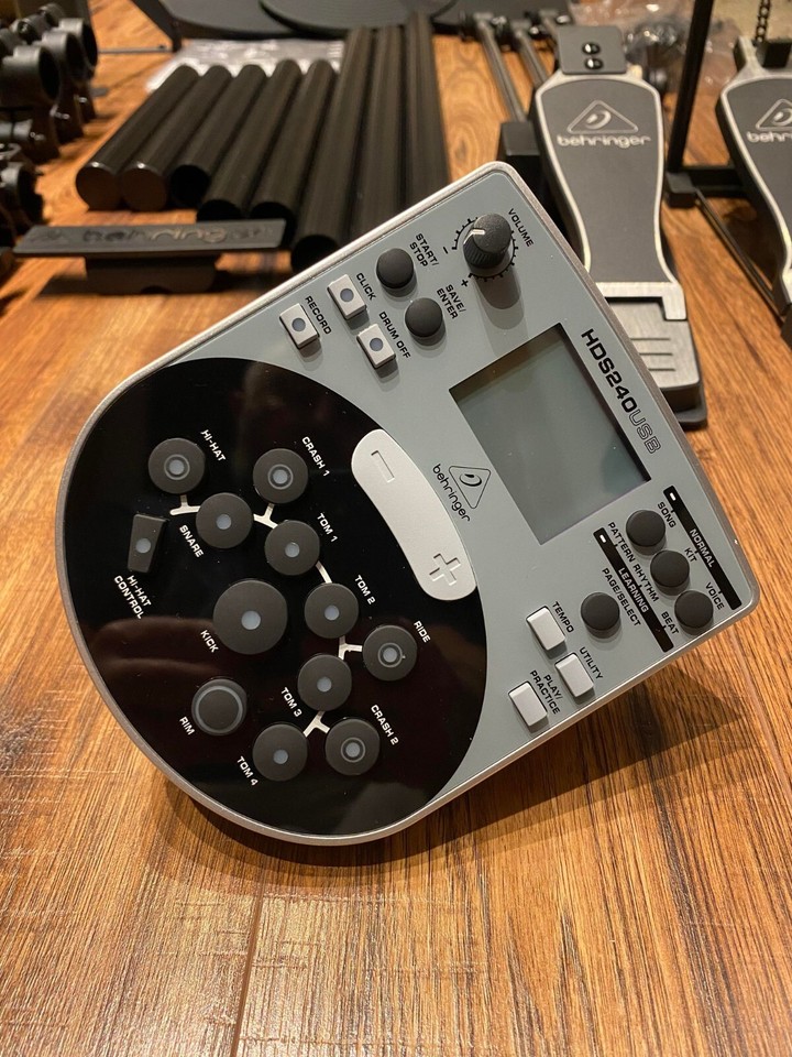 Behringer HDS240USB Electronic Drum Kit SPARE PARTS: snare crash tom ...