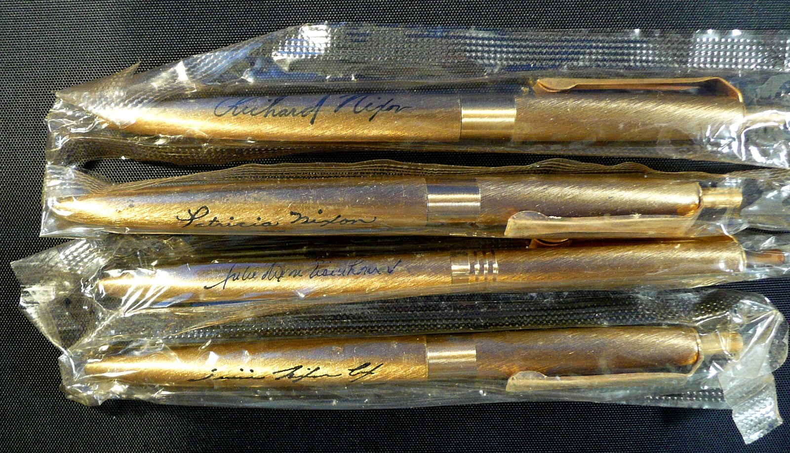 Richard Nixon and Family Complete Pen Set - Unusual Historic Items ...