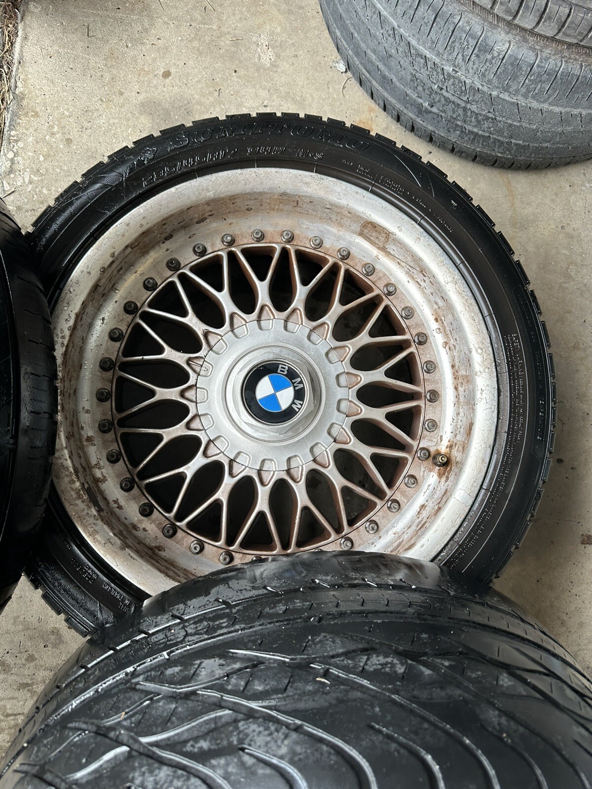 BMW E39 BBS Style 5 Wheels Rims RC090 17" 5x120 4 Pieces Set E46 E36 ...