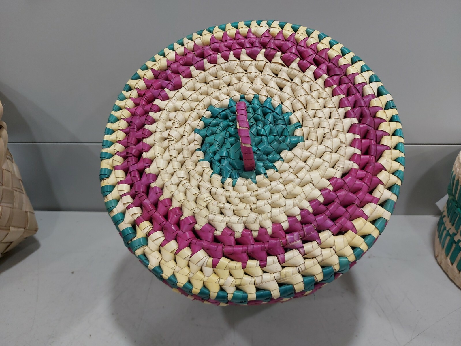 Sri Lankan 100% Natural Handmade Reed Basket Pan Watti Kitchen Decor | eBay