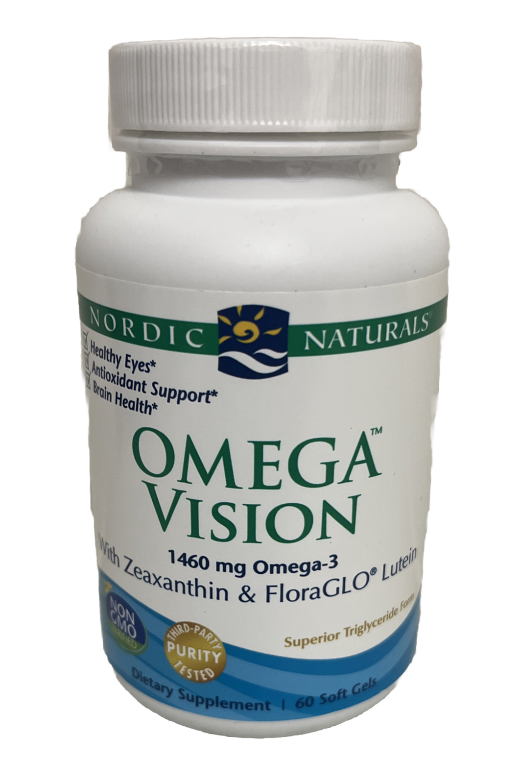 Nordic Naturals Omega for Vision - Zeaxanthin & FloraGLO Lutein Lemon ...
