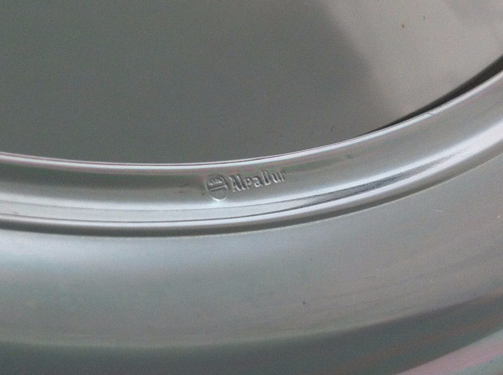 AlpaDur 7-1/2" Round Tabletop Mirror by Pedro Durán S.A. of Madrid ...