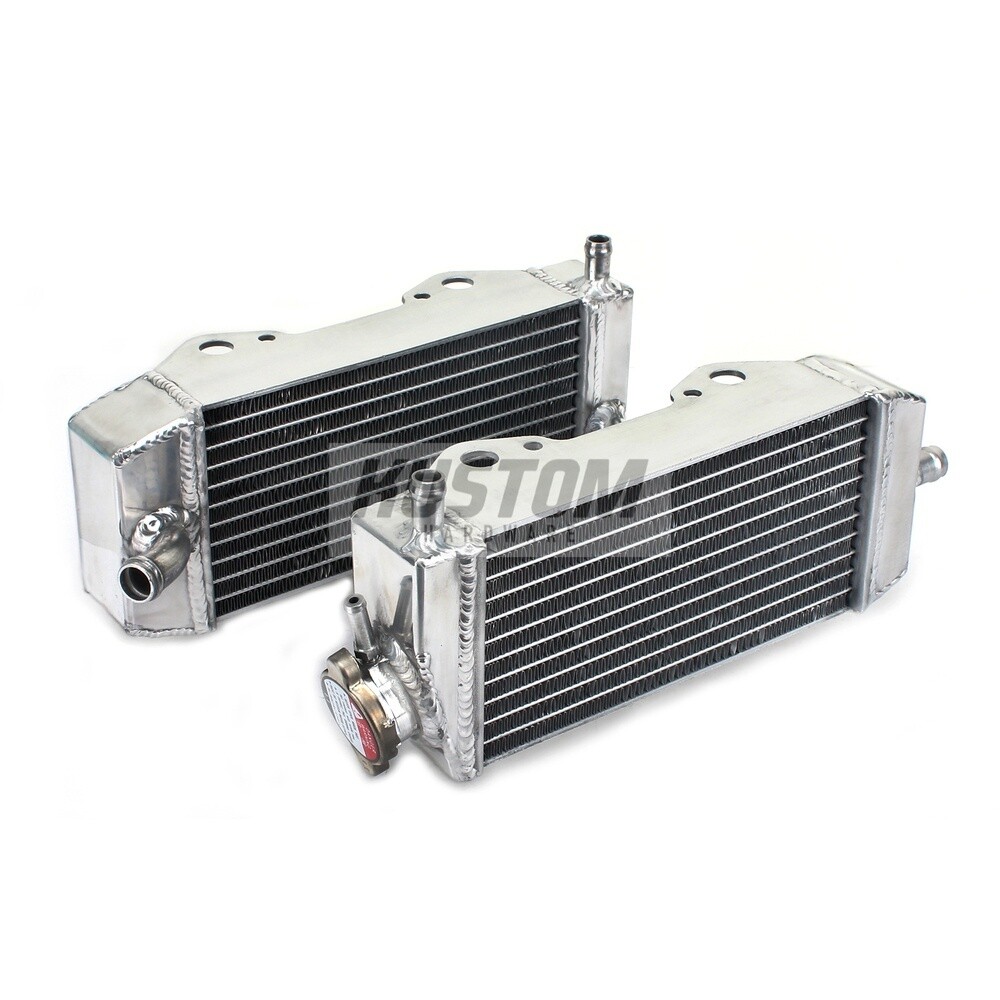 Kawasaki KX250F 2004-2005 Radiator Set 17K-R011S Kustom | eBay