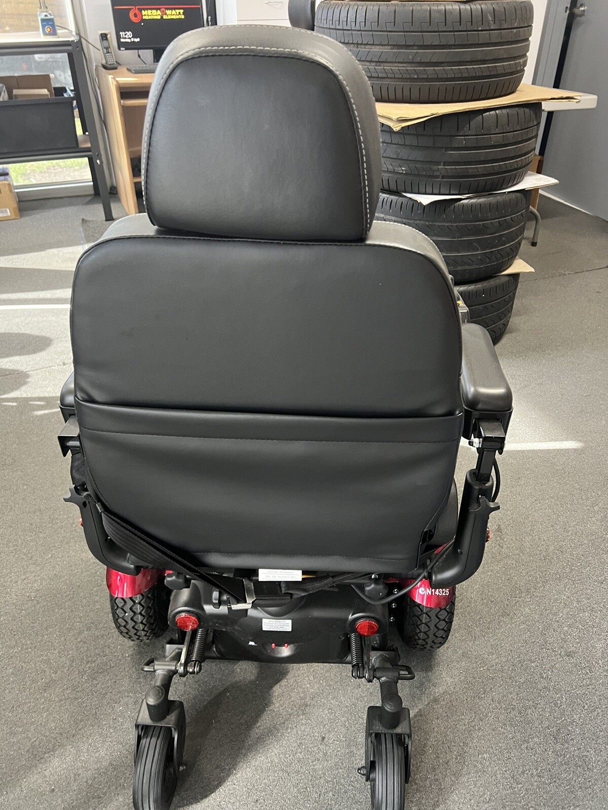 Merits Maverick 12 Power Chair 50amp Gel Battery With Legs Rests Like ...
