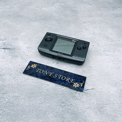 SNK Neo Geo Pocket Color Carbon Black Game Console 1998 Handheld System ...