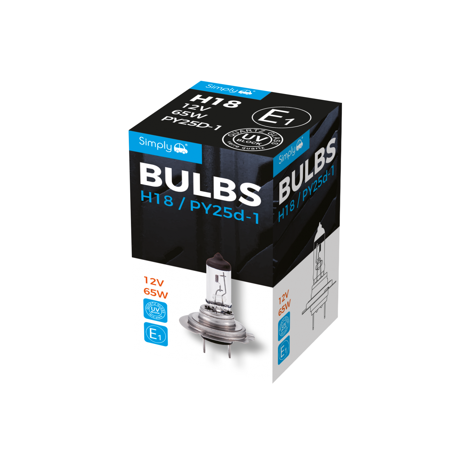 H18 Headlight Bulb Replacement Simply Cars Vans Vehicles Front Fog Lamp ...