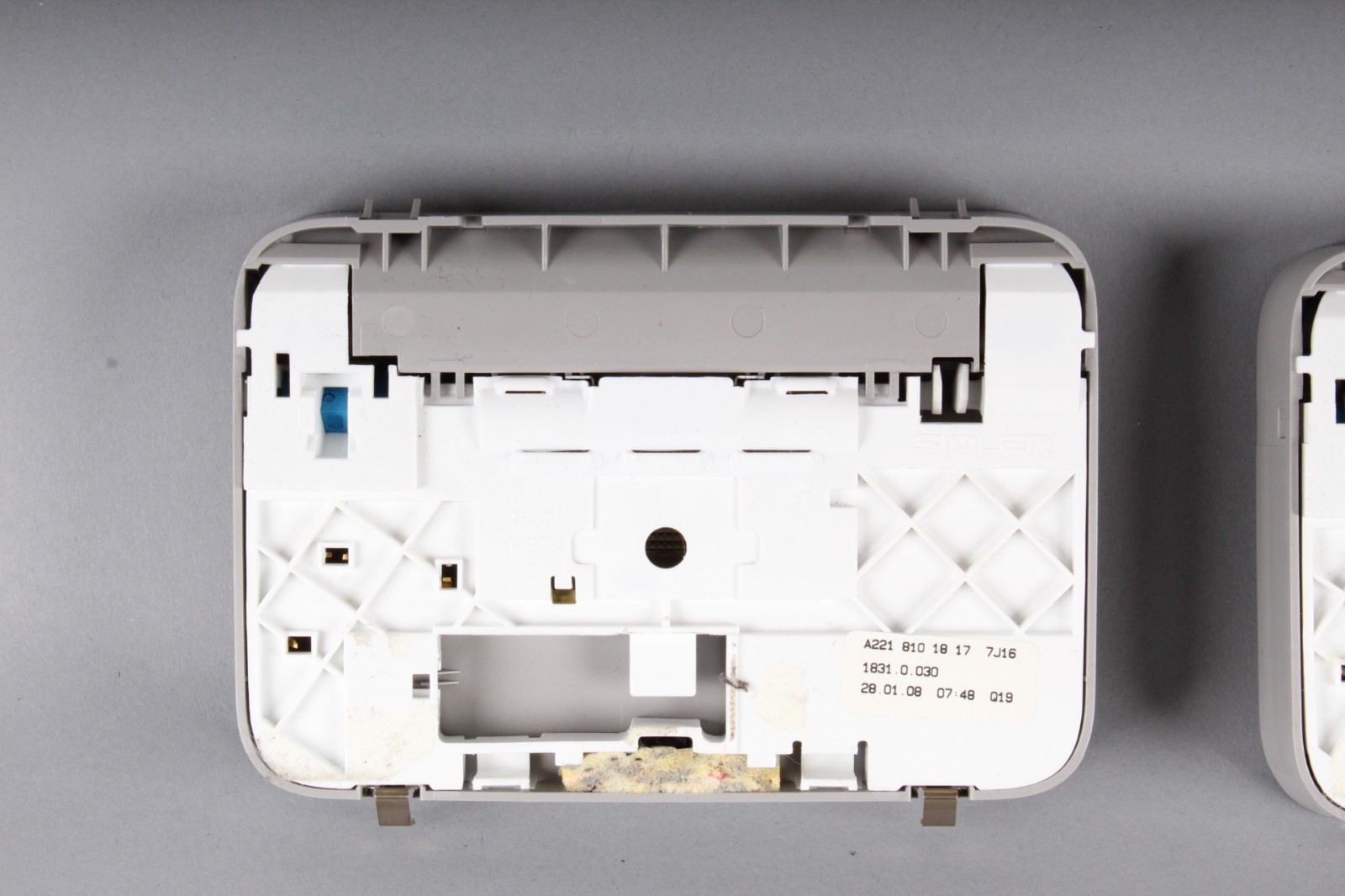 07-13 Mercedes W221 S450 S550 Rear Overhead Vanity Mirror Gray ...