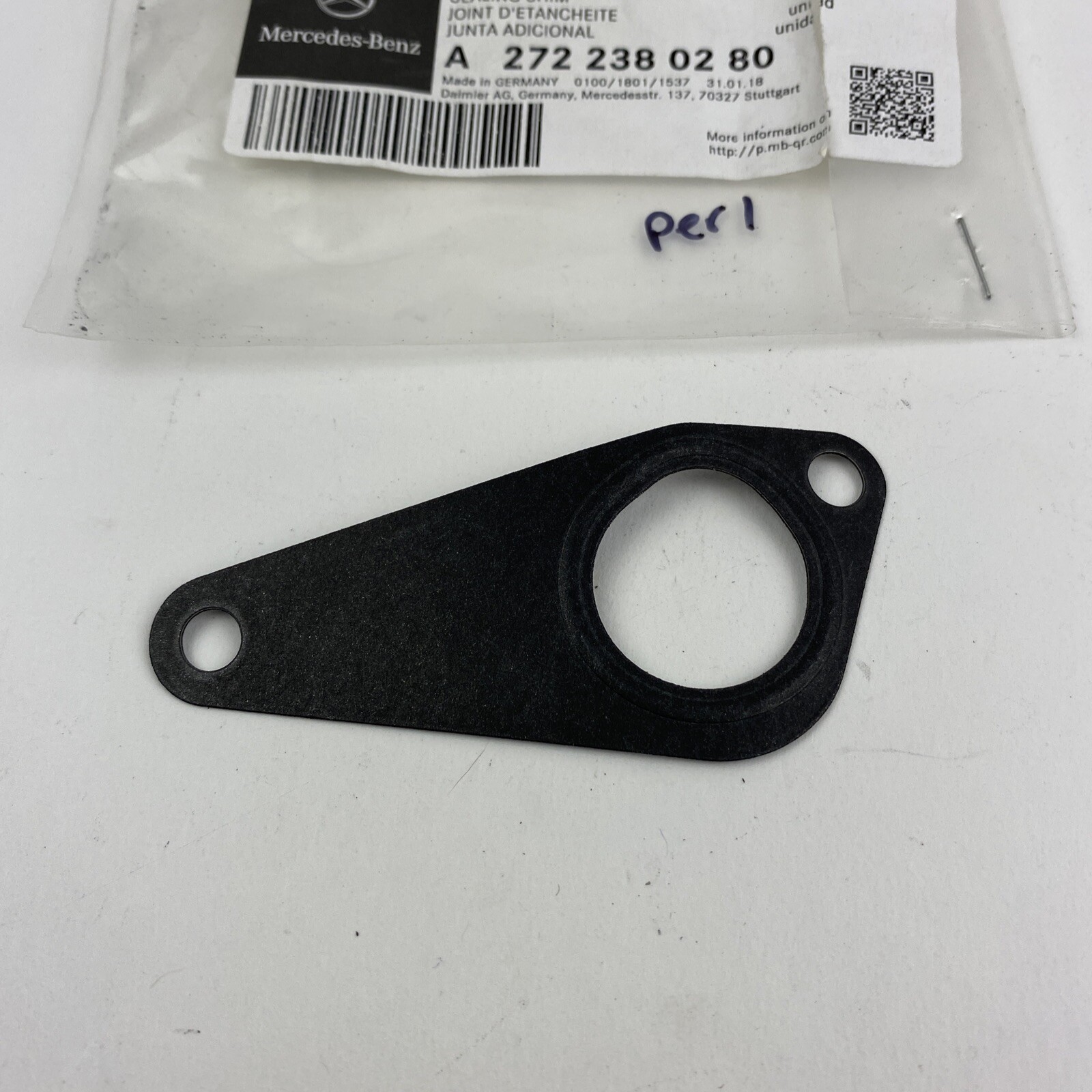 Genuine 2006-2021 Mercedes-Benz Air Pump Check Valve Gasket - Check ...