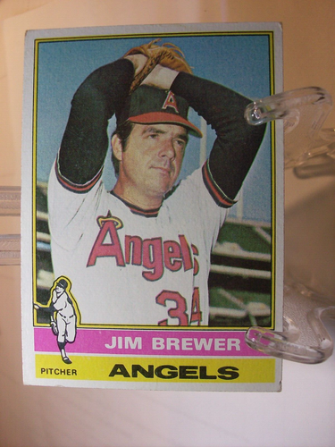 1976 Topps Baseball Card #459 Jim Brewer (92432) | eBay
