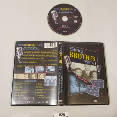 Sing Brother Sing- the Mills Brothers &The Delta Rhythm Boys-DVD | eBay