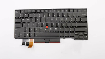 New For Lenovo ThinkPad T480S E480 L480 L380 US Backkit Keyboard ...